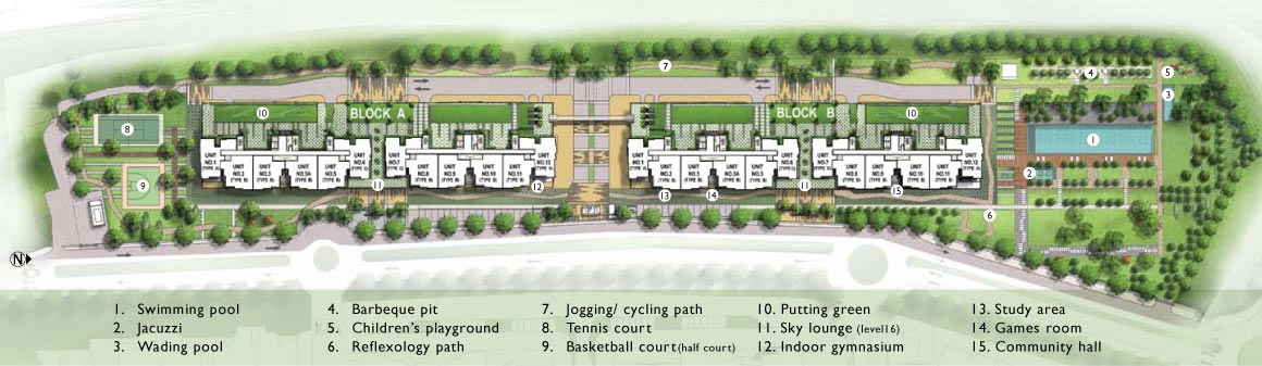 MUSLIM HOMESTAY: The Light Linear Condo for Homestay