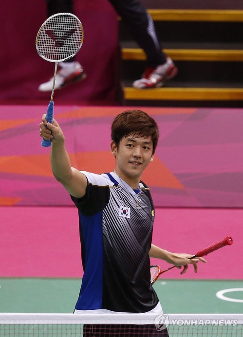 Asian Stars: (Photos) Lee Yong Dae @ London Olympic 2012