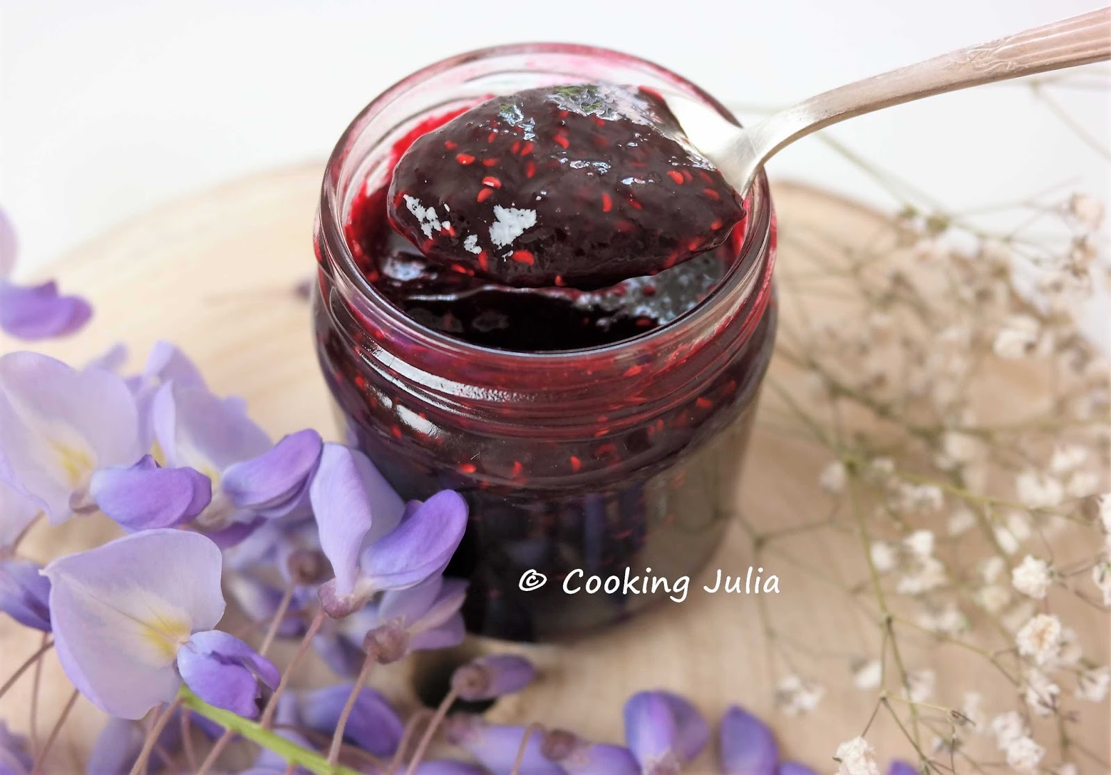 COOKING JULIA : CONFITURE EXPRESS DE FRUITS ROUGES