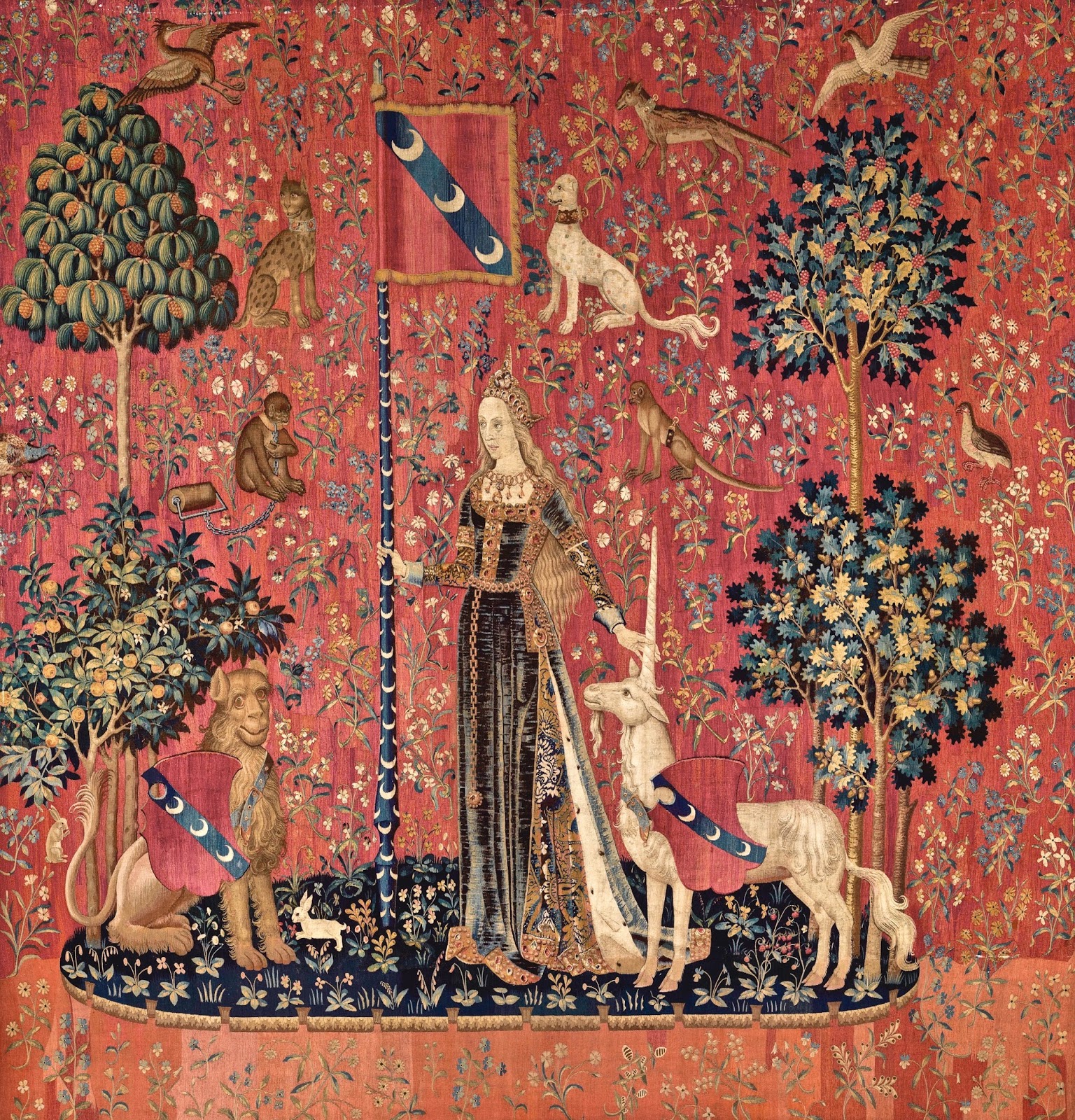 The most amazing Flemish tapestries.