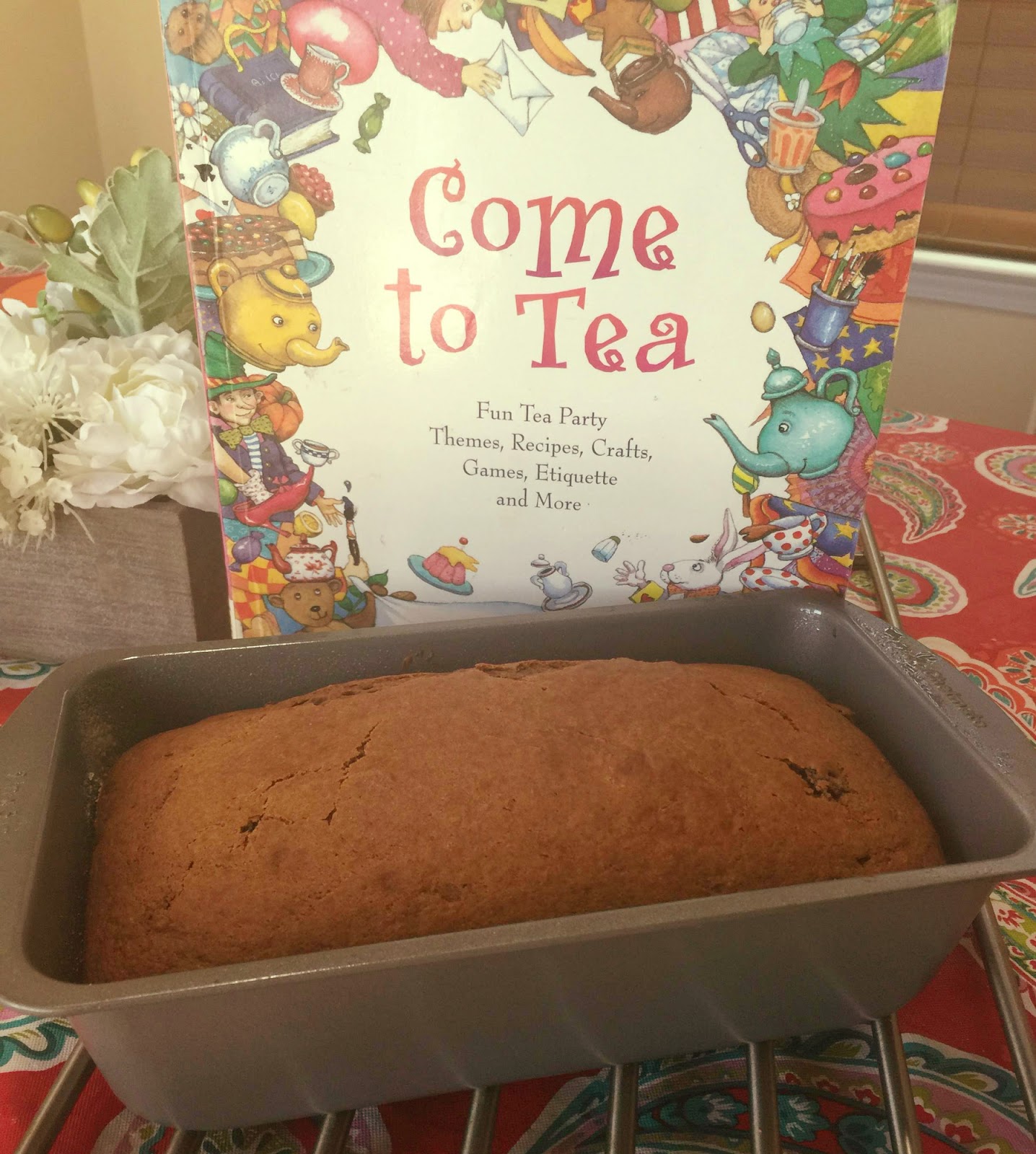 Cinnamon Raisin Bread and Summer Tea Parties