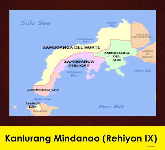 My Homeworks: Rehiyon sa Pilipinas : Kanlurang Mindanao (Rehiyon IX)