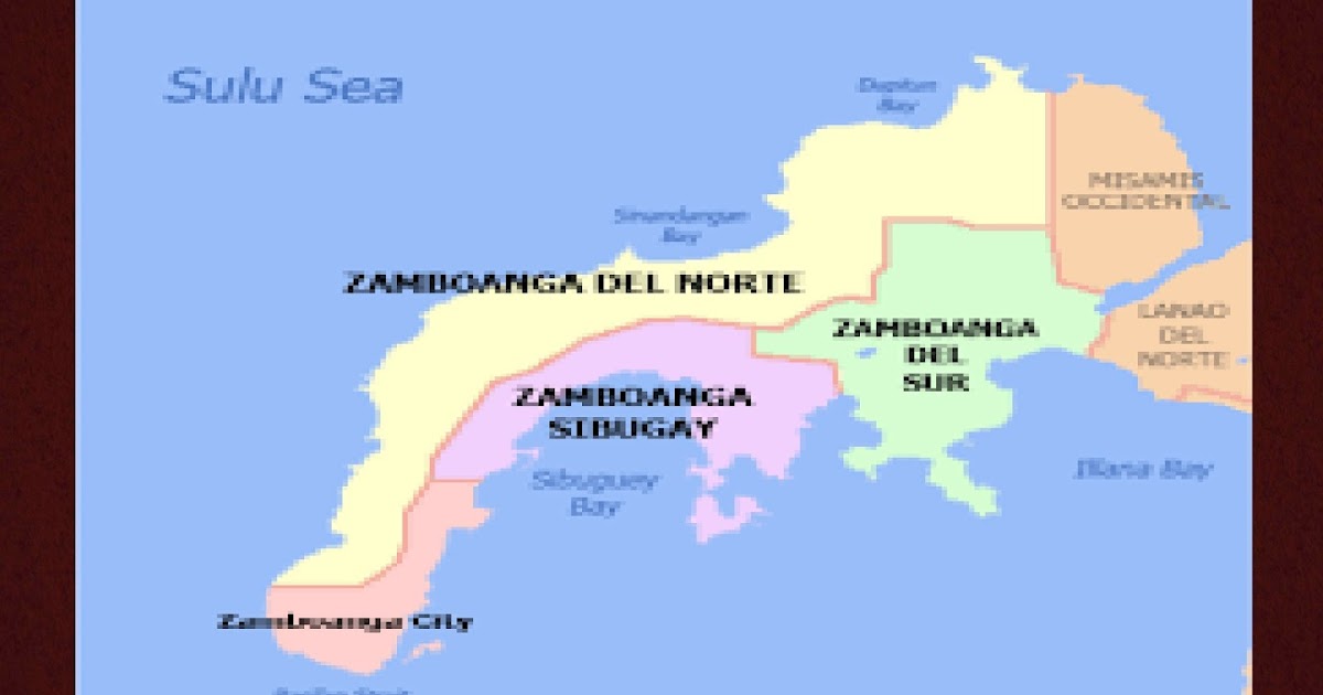 My Homeworks: Rehiyon sa Pilipinas : Kanlurang Mindanao (Rehiyon IX)