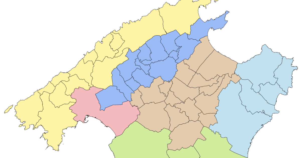 Endavant 6è !!: MAPA MUNICIPIS DE MALLORCA - SOCIALS