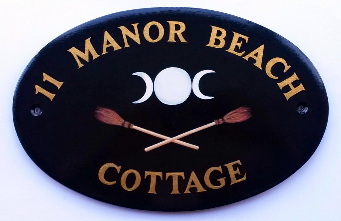 Hand Painted House Signs by Ceramic Art: Traditional hand painted house ...