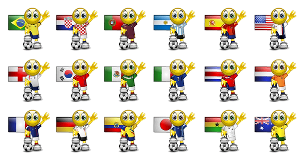 Football Emoticons for Facebook | Symbols & Emoticons