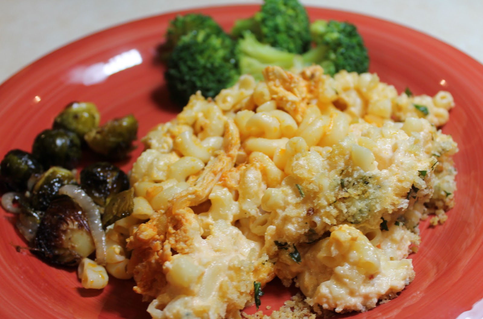 Buffalo-Chicken Macaroni and Cheese