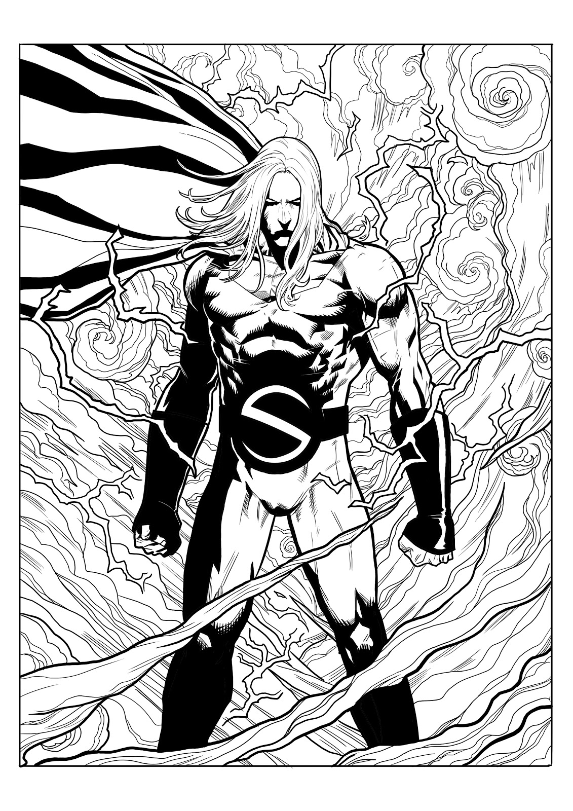 Miguel Mendonça Comics: Sentry Returns Page2 - Colors