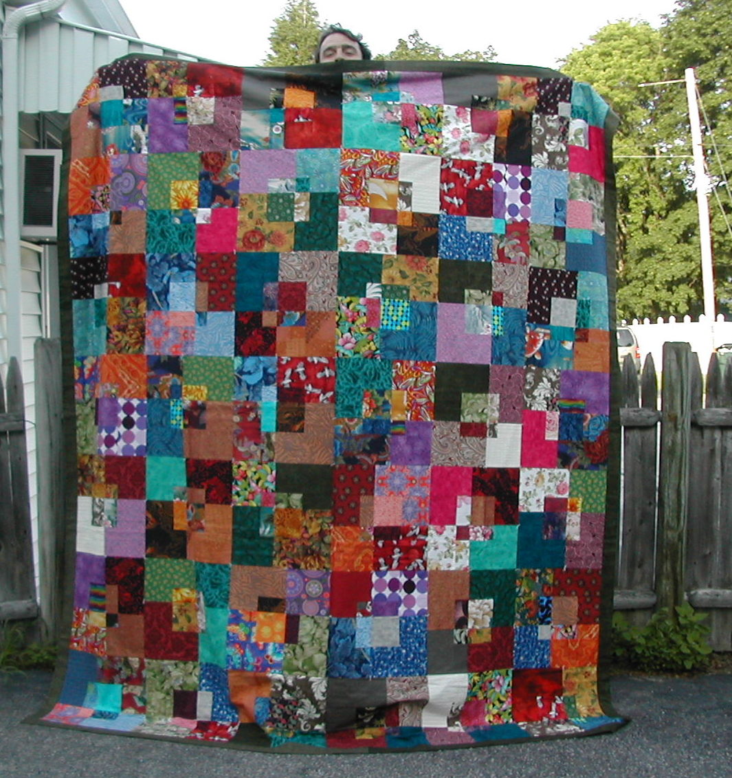 The Patchery Menagerie: Slashed Squares Quilts