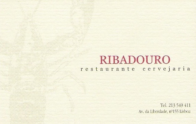 O Nosso Outro Prazer: Restaurante Cervejaria Ribadouro