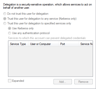 Rutherford's SQL Blog: Windows 10, Credential Guard and Linked Servers