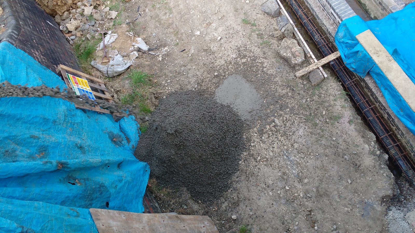 GWSR Estates Management — Drainage: Stanton concrete stomp - a new craze