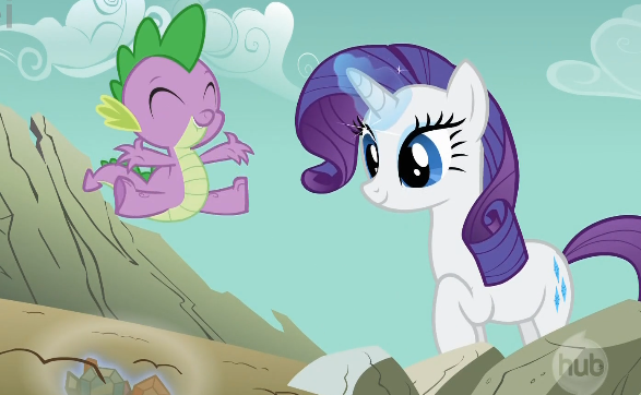 Rarity And Spike Clop