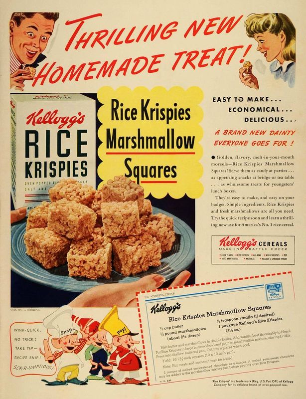 The Children's War: Weekend Cooking #14: Victory through Snap, Crackle ...