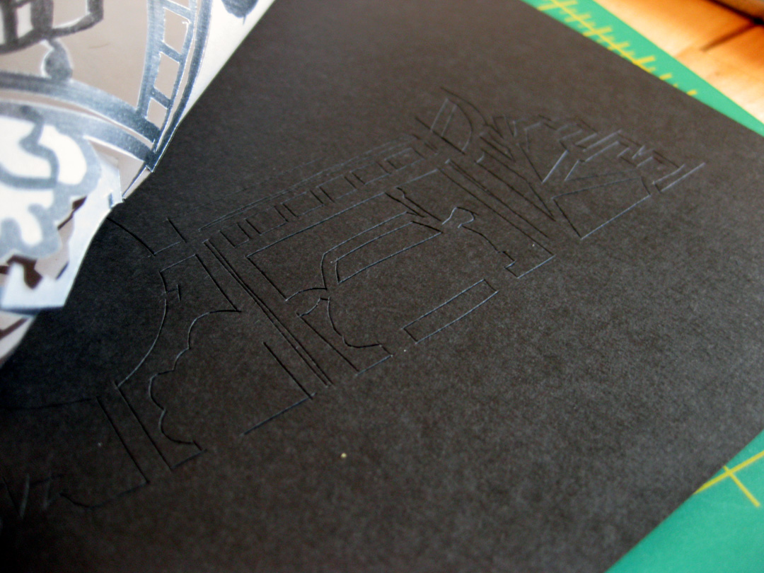 vitamini handmade: Papercut how-to. From a beginner.