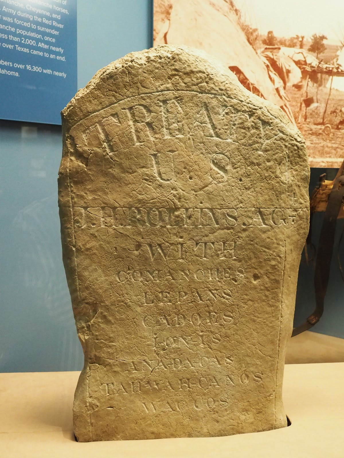 Trails and Tales of Old Austin and Travis County: Treaty Stone from ...