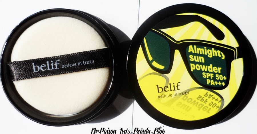 Dr.Poison Ivy's Beauty Blog: Belif Almighty SUn Powder Spf50 Review