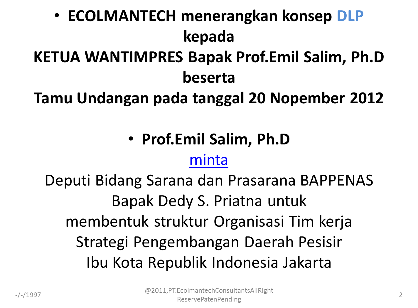 Konsep Pembangunan Bertahan Berkelanjutan yang Holistik Di Indonesia ...