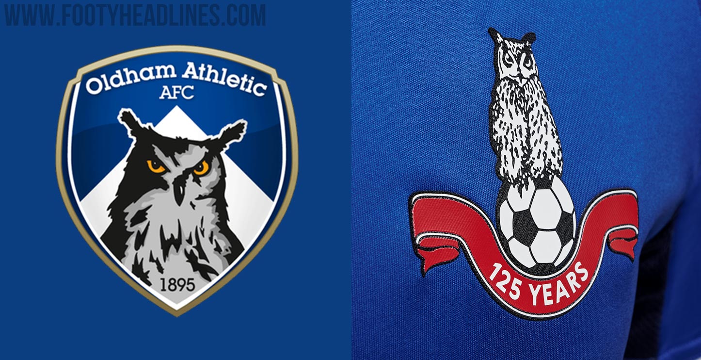 Oldham Athletic 20-21 Home & Away Kits + Anniversary Logo Released ...
