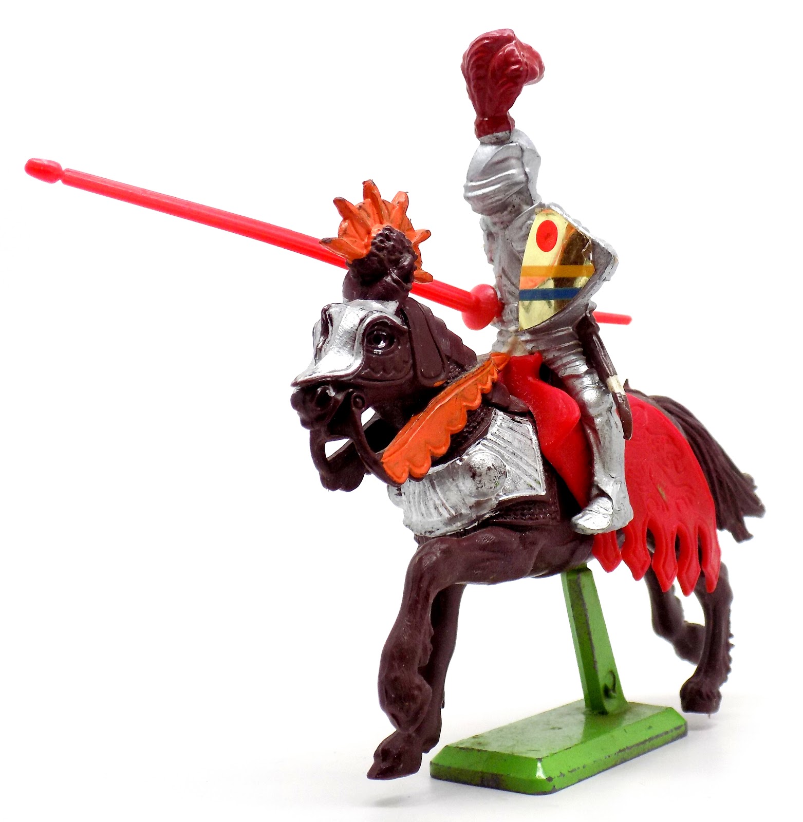 Toys and Stuff: Britains 54mm Deetail Mounted Knight No. 701 - Silver ...