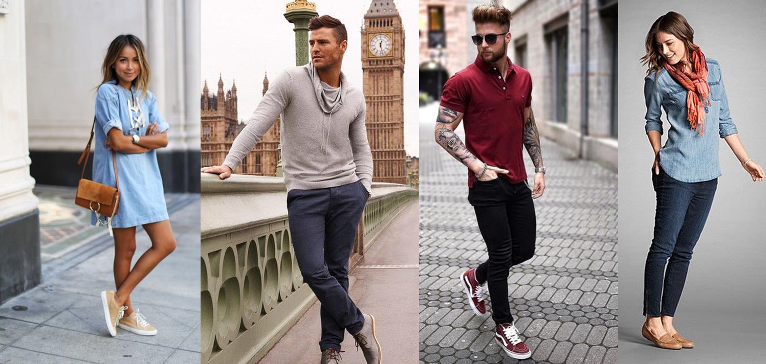 Vestimenta del turista en la ciudad