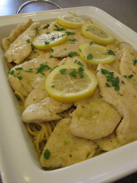 I Like To See My Recipes When I Grocery Shop: Chicken Picatta