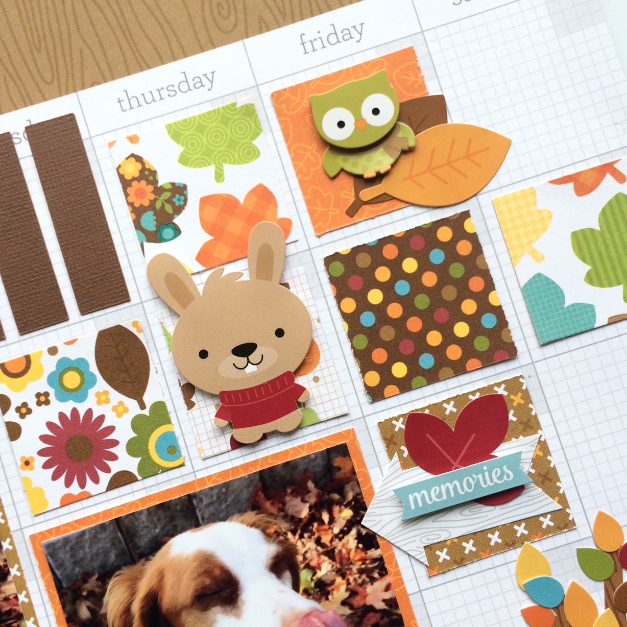 Doodlebug Design Inc Blog: Thankful For Challenge: Fall Calendar Page ...