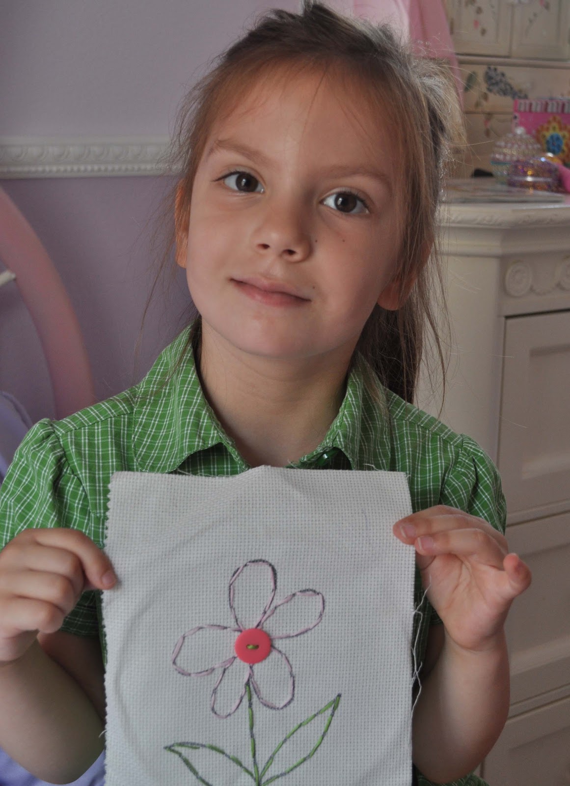 Teaching your child to embroider - Laura K. Bray Designs