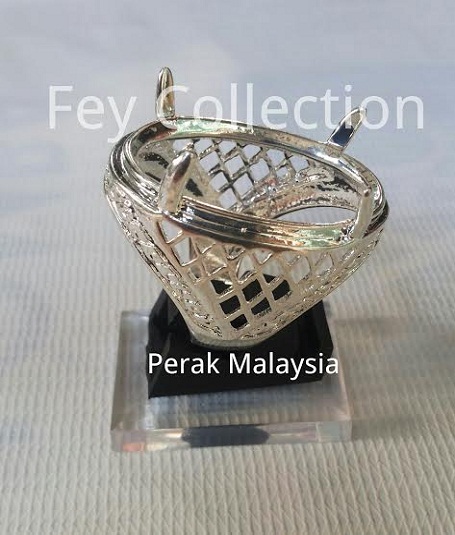 GROSIR IKAT CINCIN RING TITANIUM DENGAN ANEKA MOTIF: Perak Malaysia