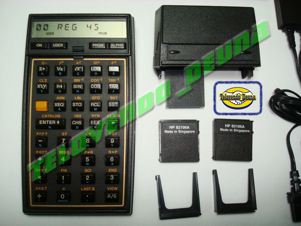 Te Lo Vendo De Una.: Combo Calculadora HP41CV con Accesorios