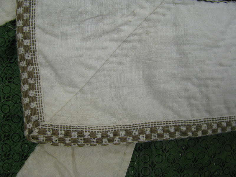 Collector With A Needle: Fringe, Tape Binding and Gallery Wall Progress