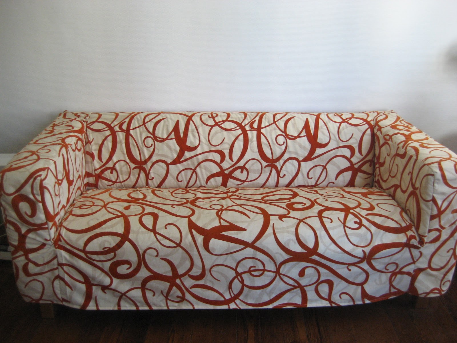 Curliz création: La housse de mon canapé