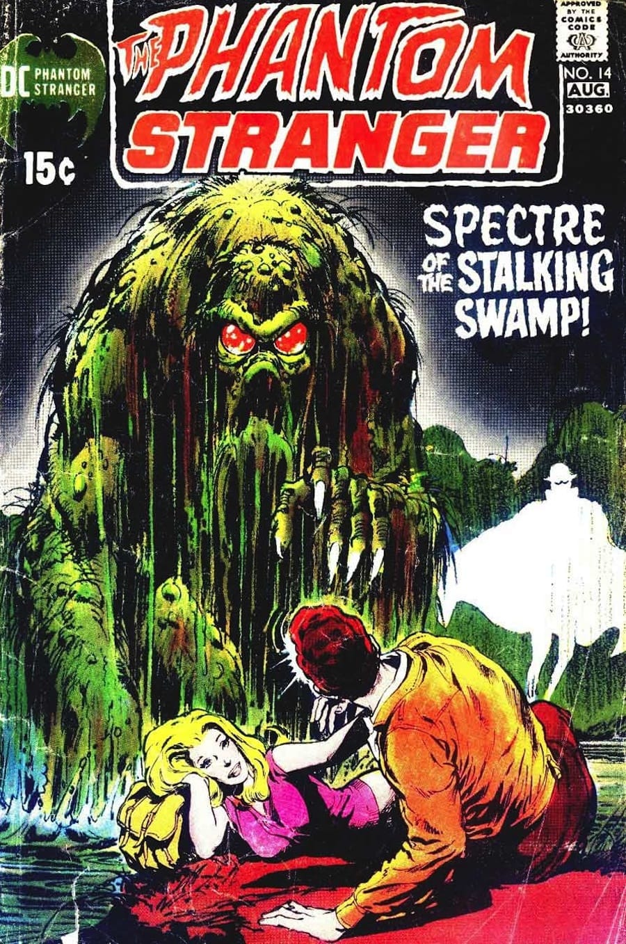 Phantom Stranger v2 #14 - Neal Adams cover - Pencil Ink