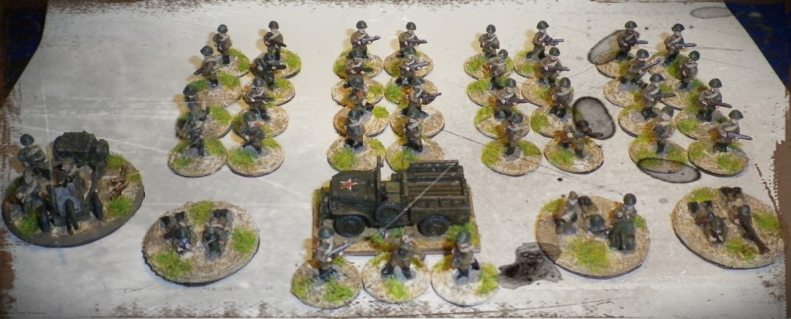 O BRIGADEIRO: 10/12mm Russian Infantry Platoon for BGK