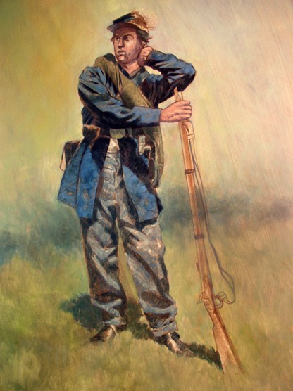 Henry Spayd, 149th PVI color bock-in | planetFigure | Miniatures