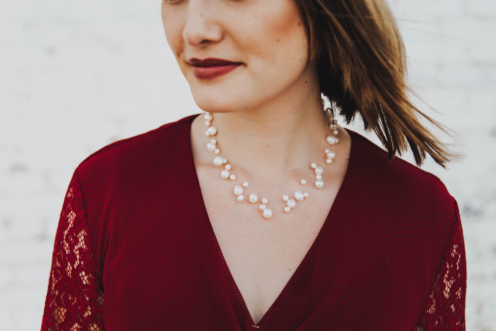 Maroon Dress Pearls With Purpose Dearest Lou maroon-dress-pearls-with-purpose-dearest-lou