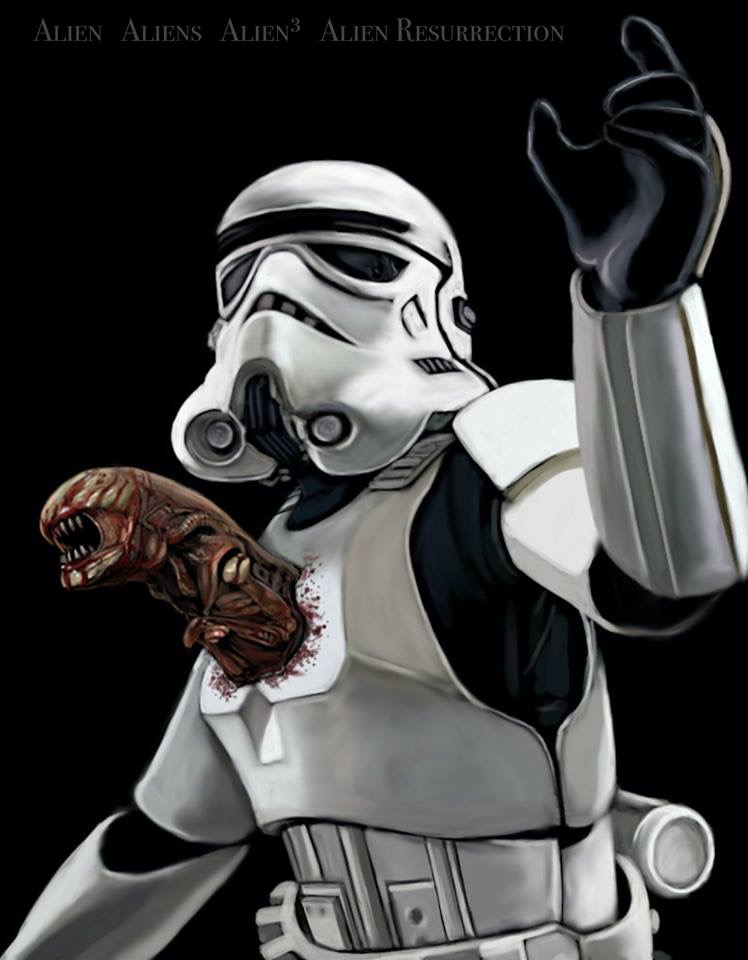 JIMSMASH ! ! !: ALIENS VS STORMTROOPERS