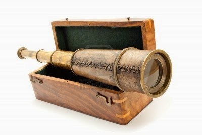 French Vocabulary Illustrated: longue-vue