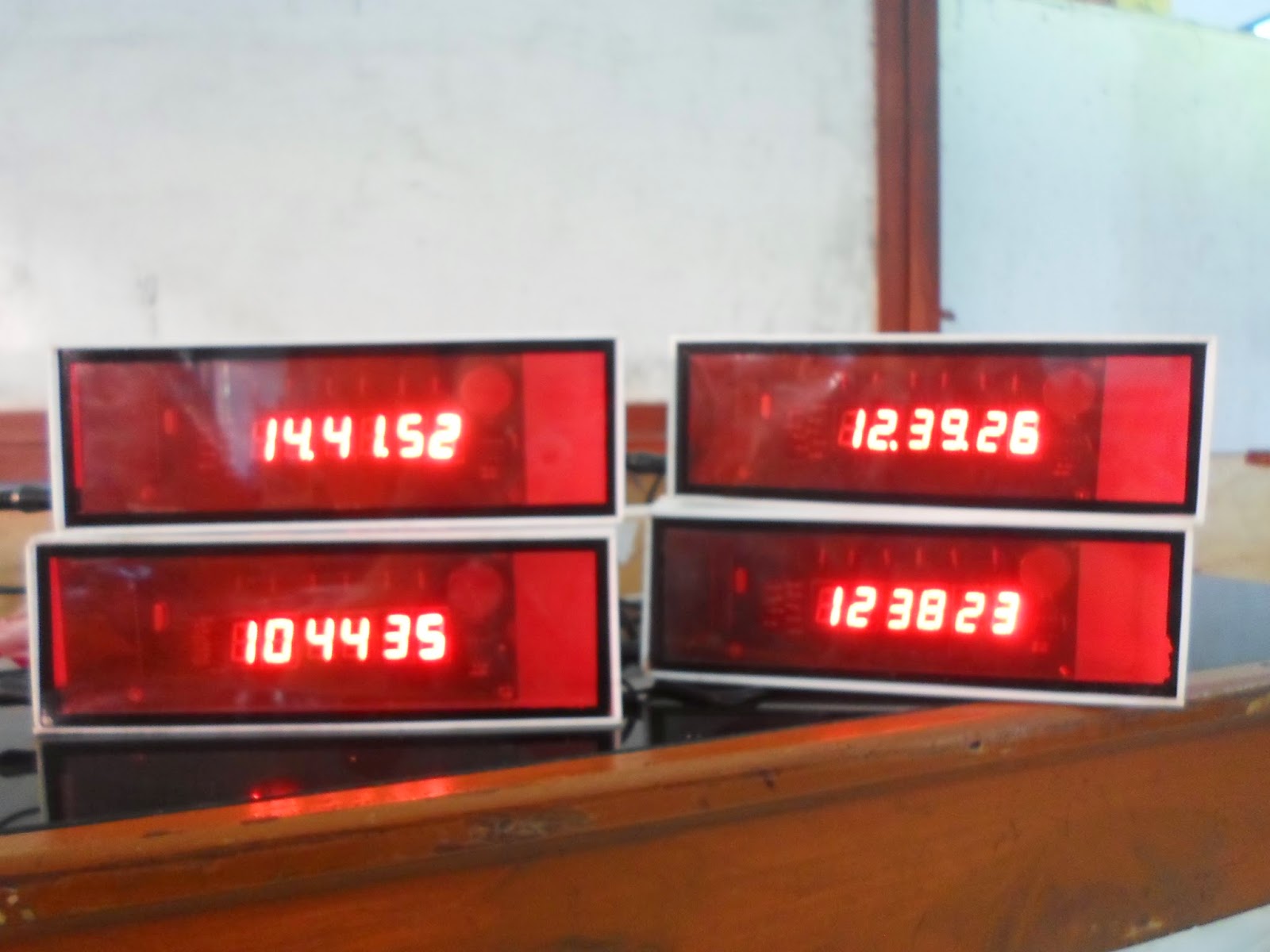 Membuat Jam Digital Sendiri dengan 7 segmen dan kumpulan LED ~ Blog edukasi