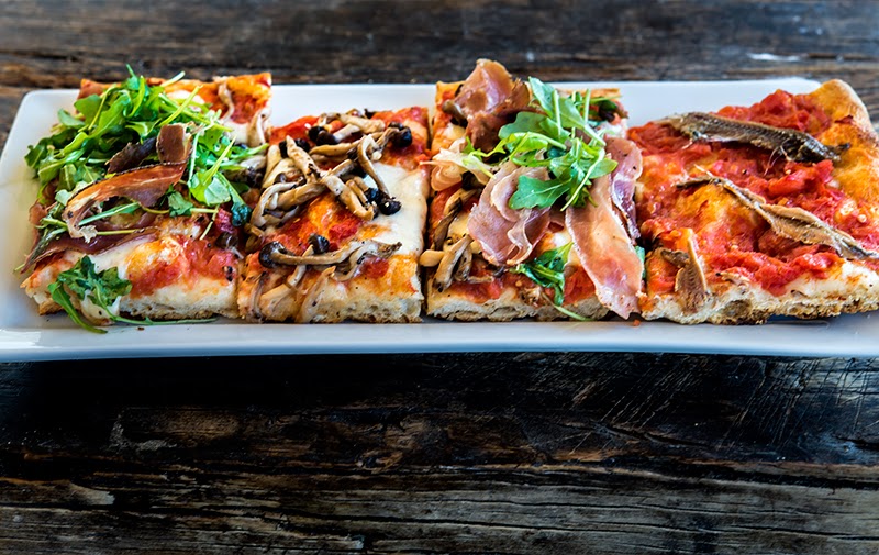 Wild Greens and Sardines : Bonci Pizza -- Roman-Style