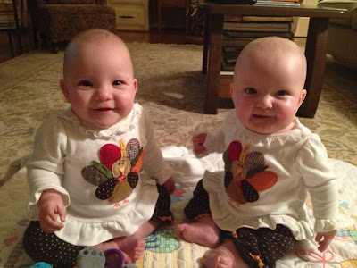 The Pair of Scates: Twin Turkeys on Thanksgiving