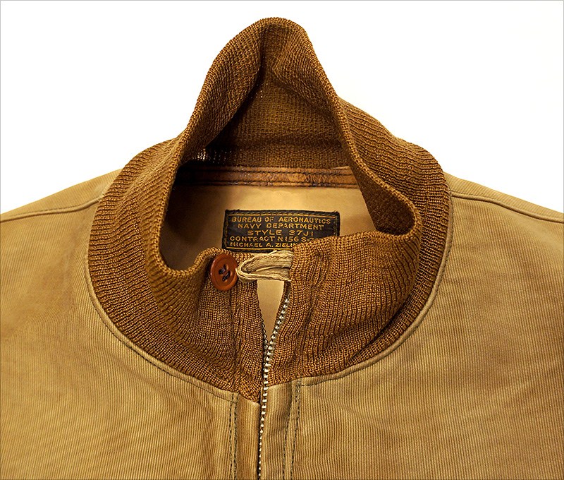 Nostalgia on Wheels: WWII USN 37J1 Summer Flight Jacket - 1936 - 1939