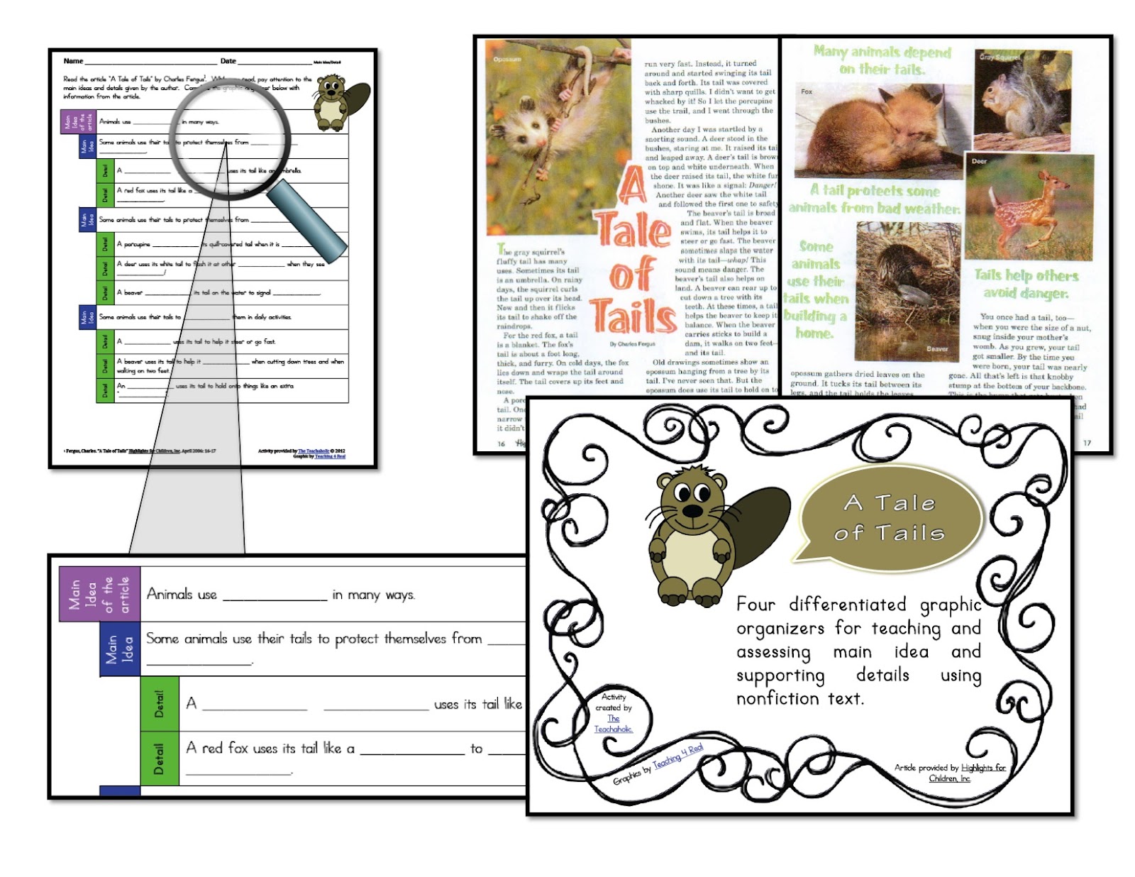 Main Idea Bundle - DONE! - The Teachaholic