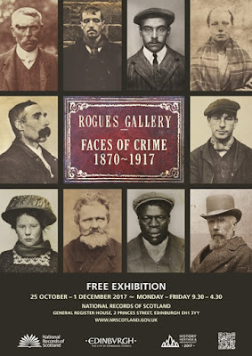 The GENES Blog: Rogues Gallery crime exhibition at NRS Edinburgh