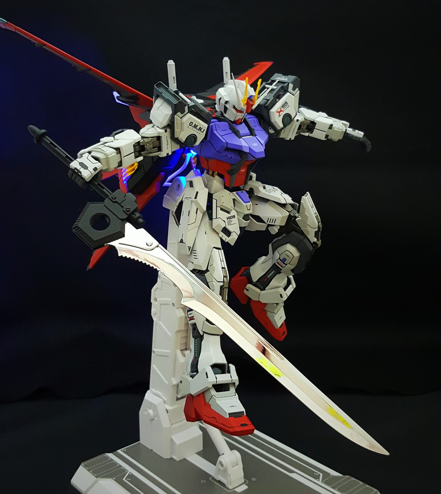 Gunplanerd: [Kit Insight] Mo Show Metal Build Plus 1/72 Aile Strike Gundam
