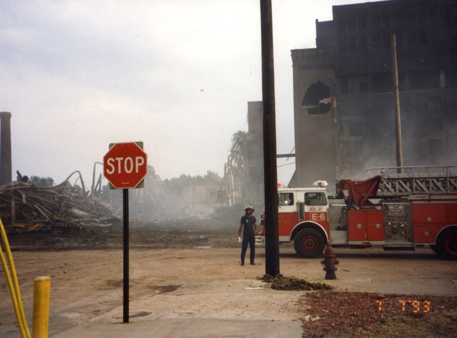 Frank's Place: Cleveland Worsted Mill Fire