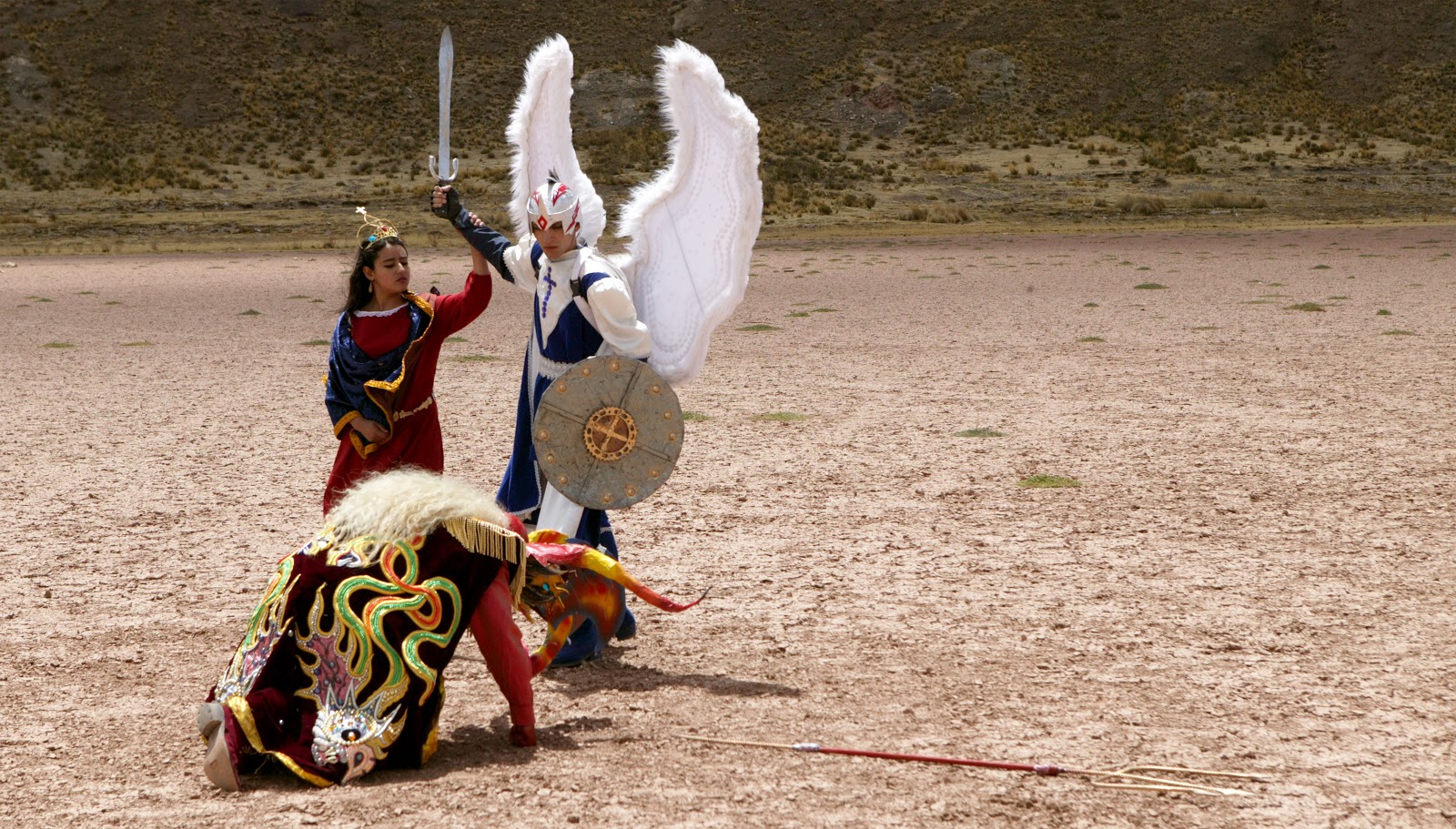 La Danza de los Diablos: LA LEYENDA DE LA DIABLADA