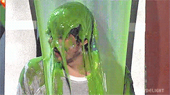 La galería del tío pringado: Orlando Bloom slimed en nickelodeon awards