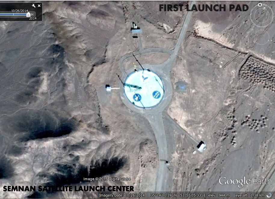 GEOINT | Iranian Space Agency's Imam Khomeini Satellite Launch Center ...