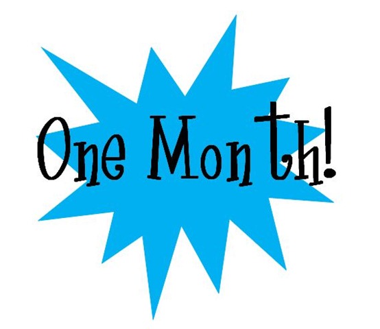 This Girl's Got Guts (but a little less than most!): 1 month today!